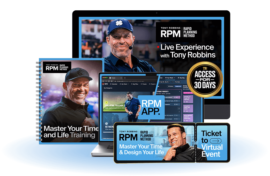 Master Your Time & Design Your Life with Tony Robbins | RPM Event